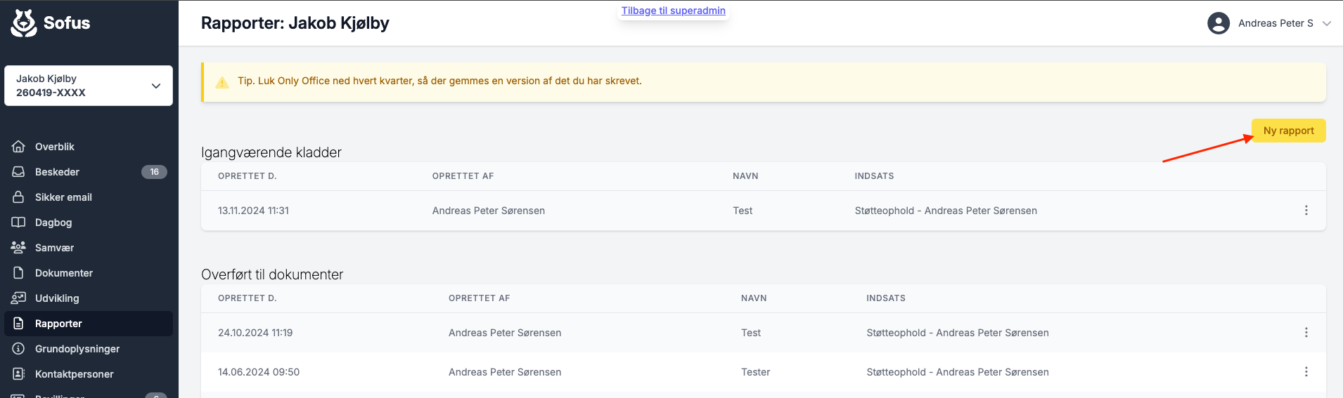 sofus (Plejefamilie)