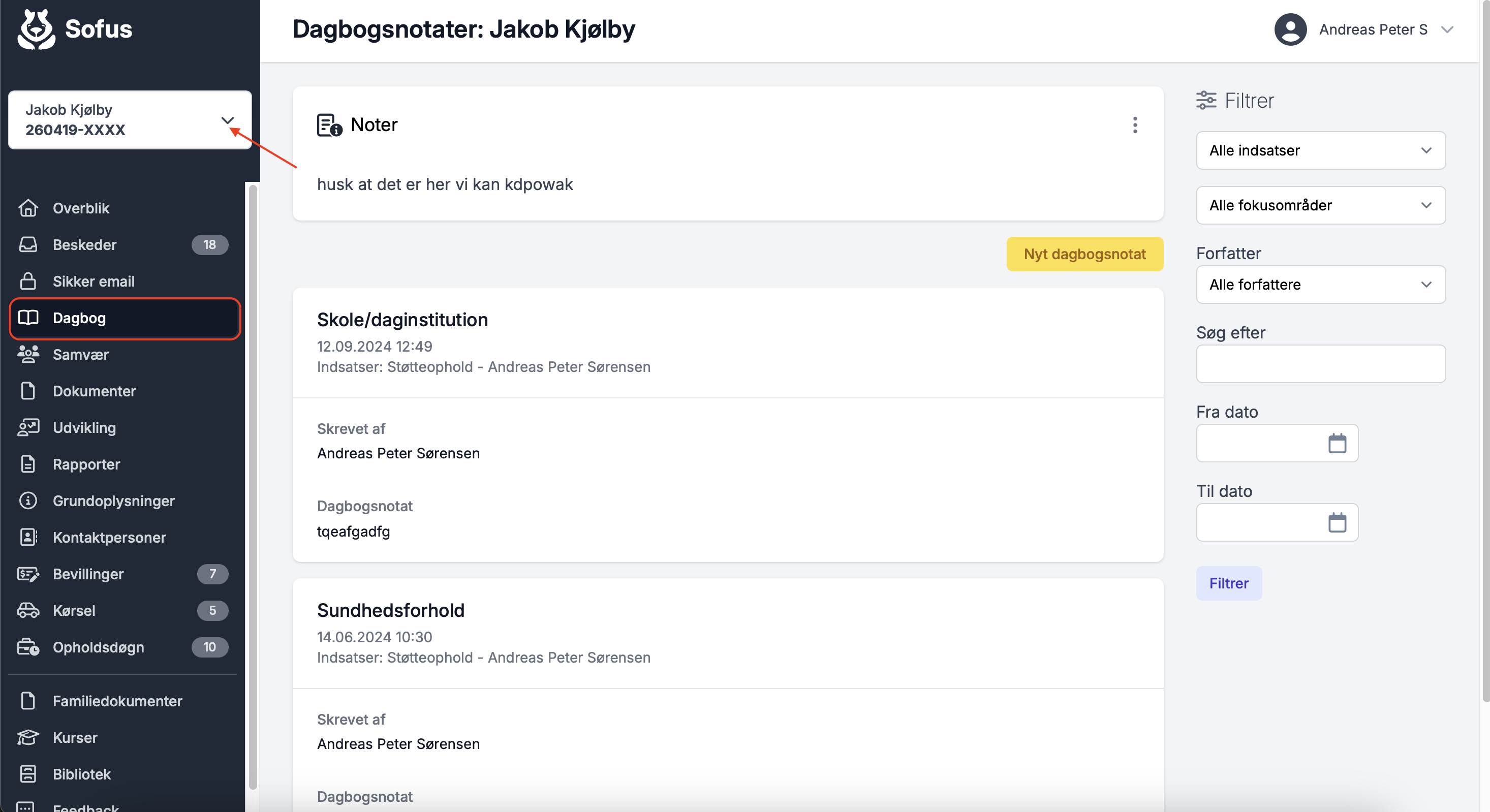 sofus (Plejefamilie)